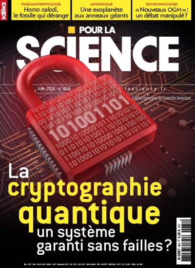La cryptographie quantique | Magazine Pour la Science #464