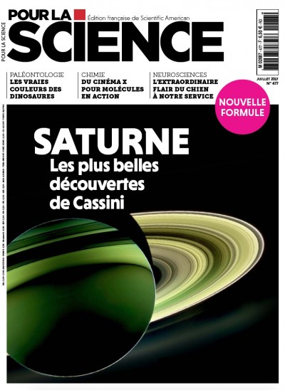 Saturne | Magazine Pour la Science #477