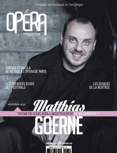 Matthias Goerne | Magazine Opéra Magazine #120