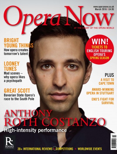 Anthony Roth Costanzo | Magazine Opera Now #316