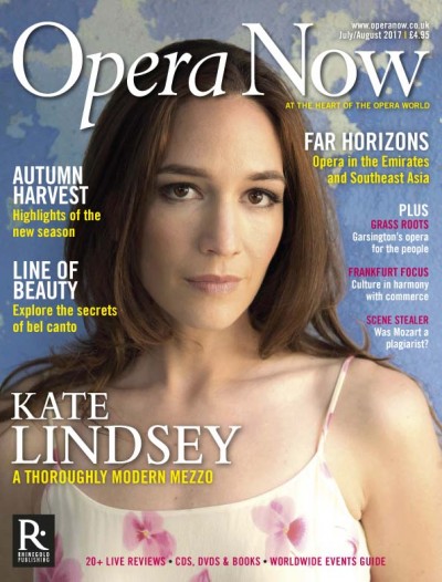 Kate Lindsey | Magazine Opera Now #717