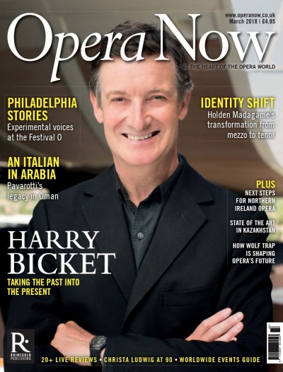 Harry Bicket | Magazine Opera Now #318