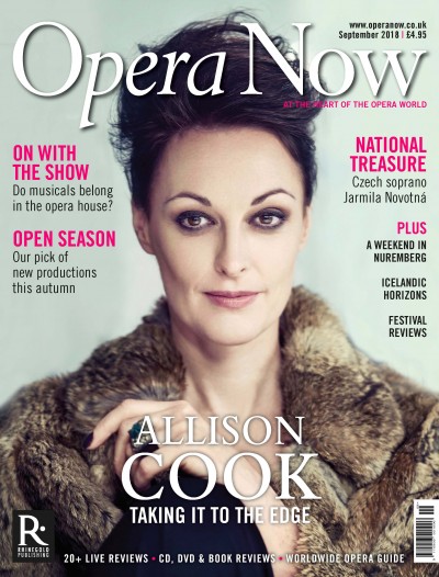 Allison Cook | Magazine Opera Now #918