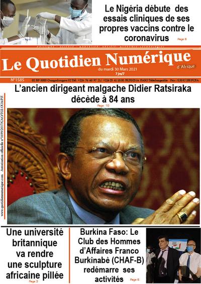 L'ancien dirigeant malgache Didier Ratsiraka | Magazine Le Quotidien ...