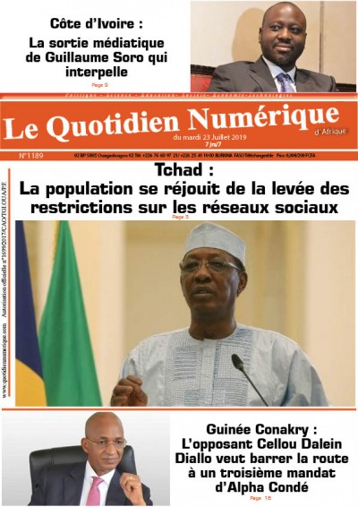 Tchad | Magazine Le Quotidien Numérique d'Afrique #1189