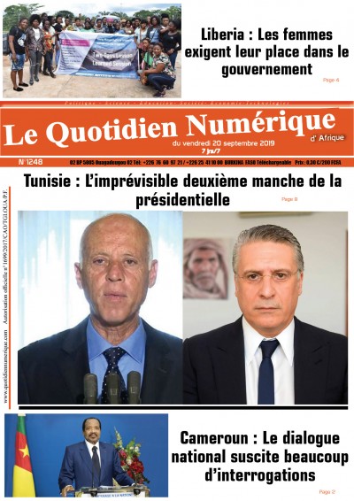 Présidentielle en Tunisie | Magazine Le Quotidien Numérique d'Afrique #1248