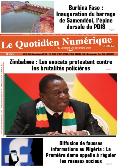 Zimbabwe | Magazine Le Quotidien Numérique d'Afrique #1325
